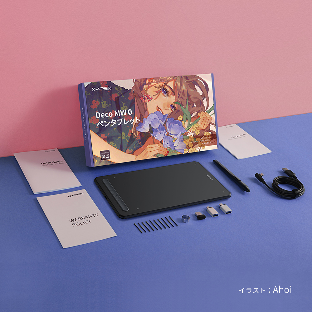 【リリース】Deco M & Deco MW 新世代のペンタブレット Bluetoothワイヤレス接続対応 | XP-PEN公式ストア